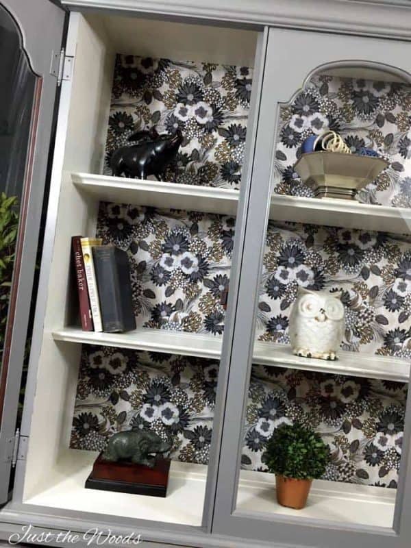 How to Build a Curio Cabinet from the Top of a China Hutch