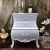Bombe Chest With Secrets - Decoupaged Drawers