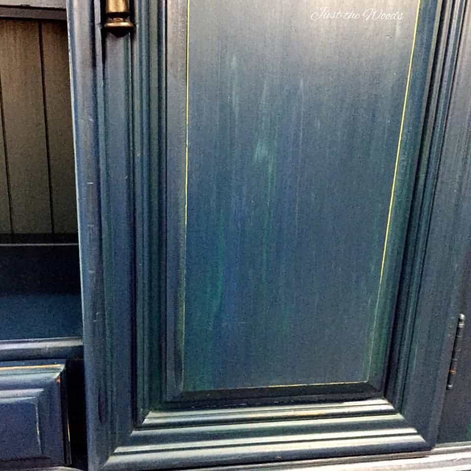 Custom Angelic Blue Painted Sideboard by Just the Woods