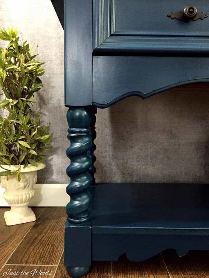 Custom Angelic Blue Painted Sideboard by Just the Woods