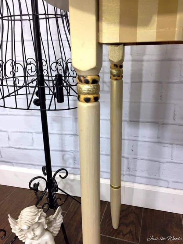 How to Create Bling Furniture with Glitter and Paint