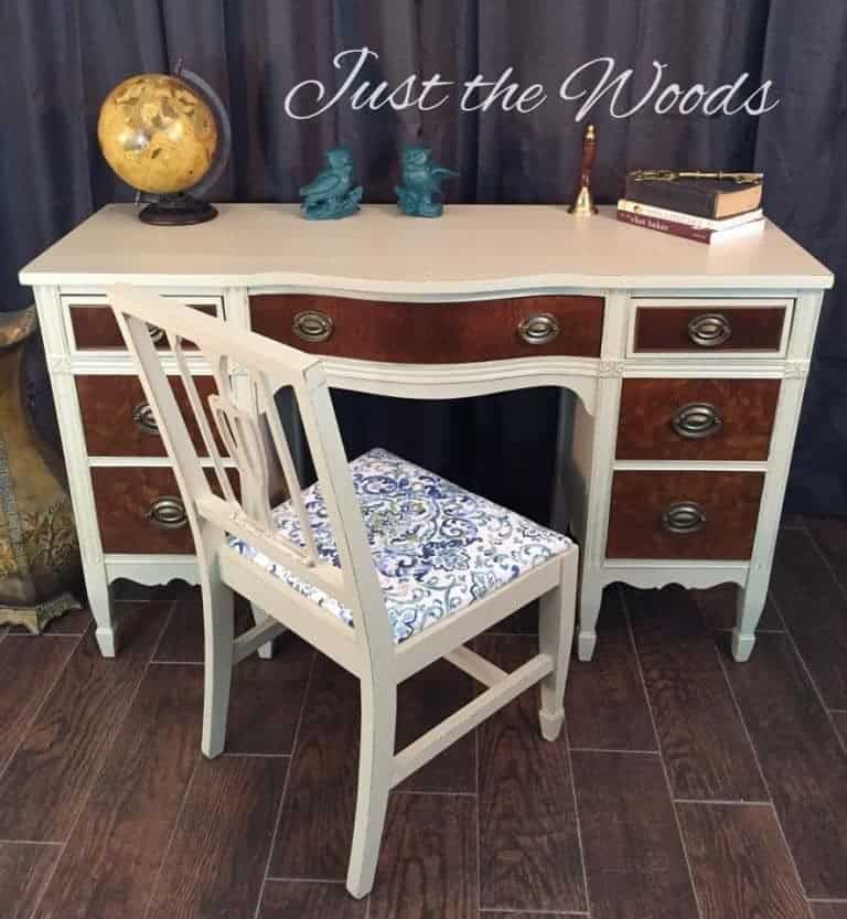 Collection of Ten Amazing Vintage Desk Makeovers
