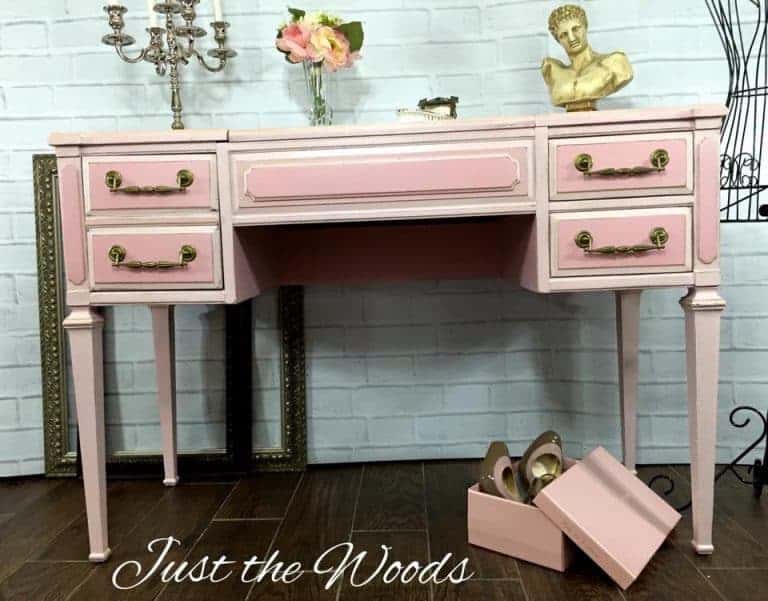 Collection of Ten Amazing Vintage Desk Makeovers