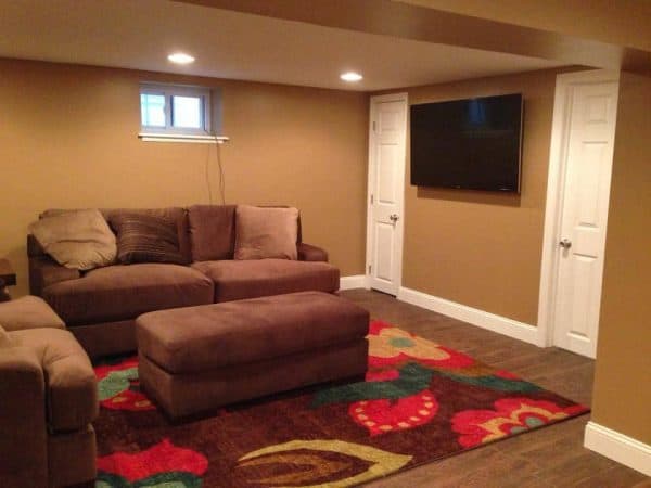 Basement Makeover From Concrete to Complete Remodel