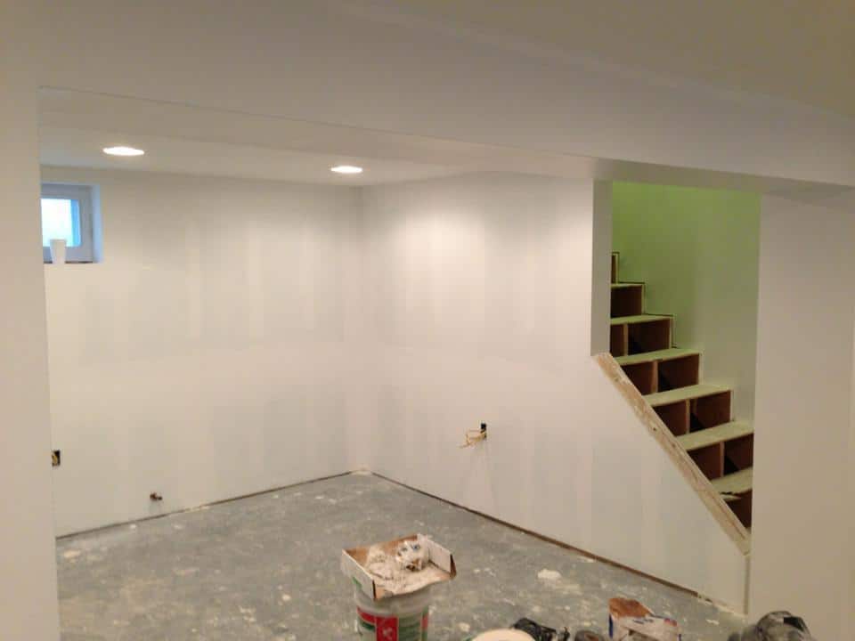 Basement Concrete Walls Color