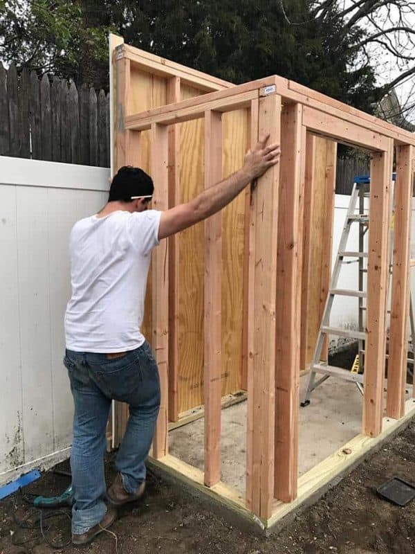 How to Build a Shed from Scratch by Just the Woods