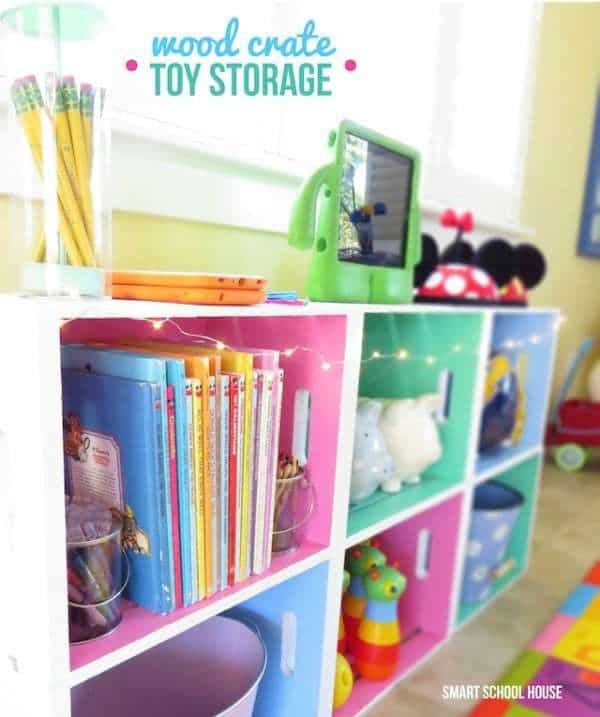 Creative DIY Toy Storage Ideas by Just the Woods