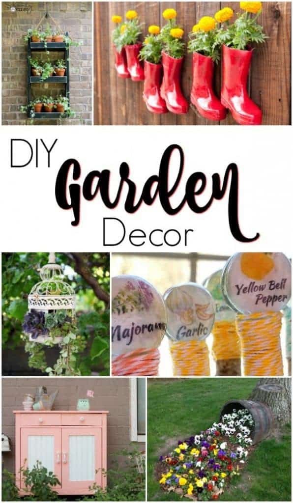 Awesome DIY Garden Decor for your Yard by Just the Woods