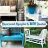 Repurposed, Upcycled & DIY Benches by Just the Woods