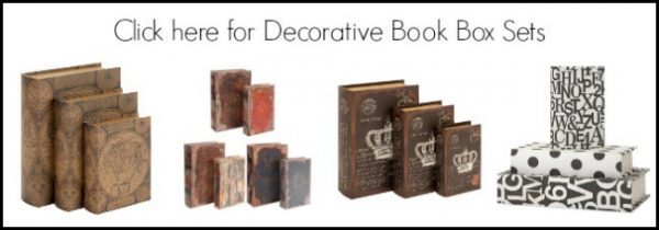 How to Make a DIY Decorative Fake Book Box with Secret Storage