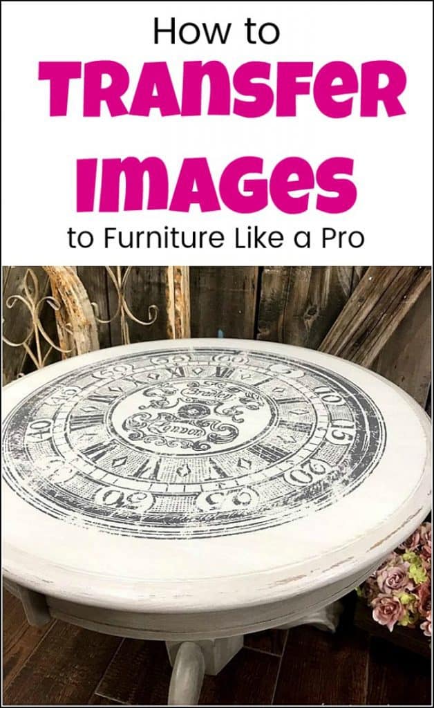 How to Transfer Images to Furniture like a Pro by Just the Woods