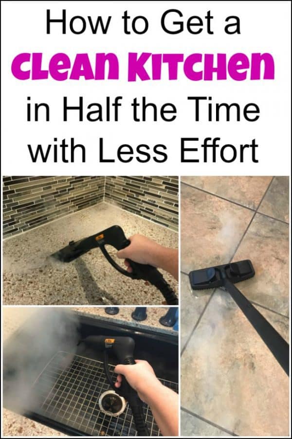 How to Get a Clean Kitchen in Half the Time & With Less Effort