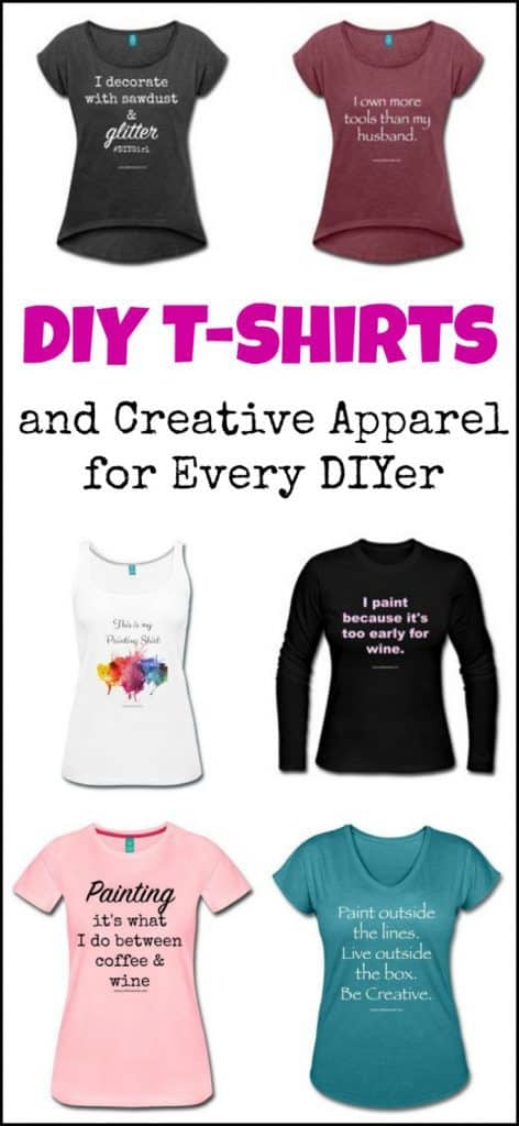 DIY T-Shirts, Sweatshirts and Creative Apparel for Every DIYer