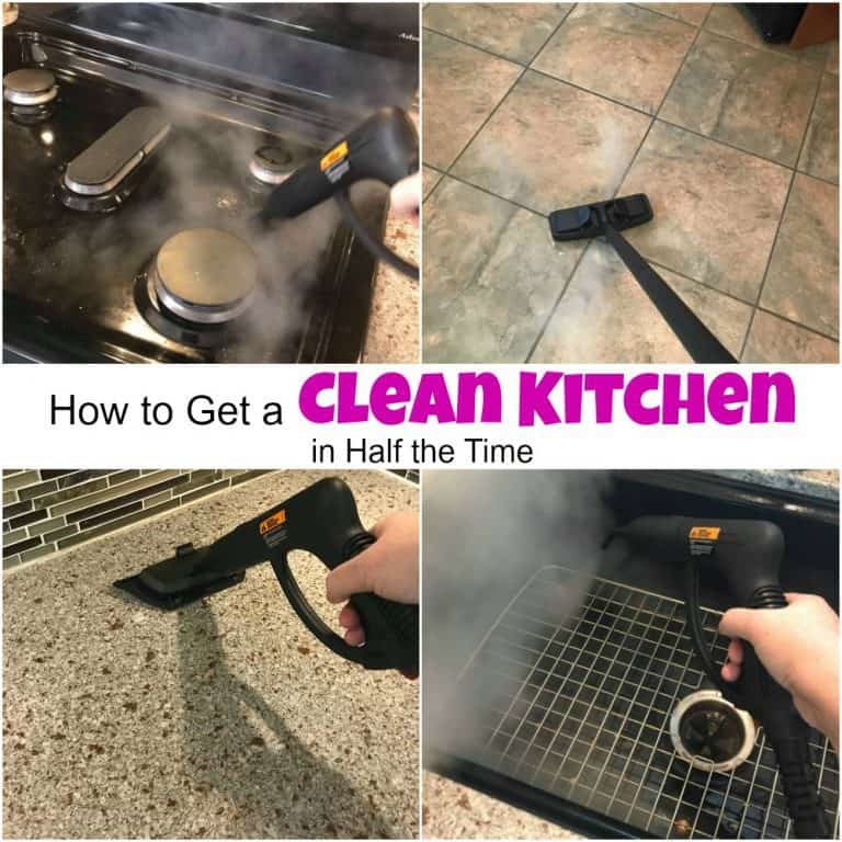 How to Get a Clean Kitchen in Half the Time & With Less Effort