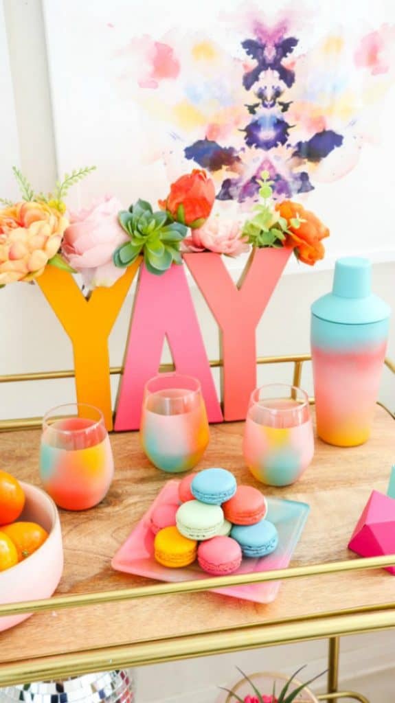 Amazingly Colorful Ombre DIY Home Decor Projects to Inspire You