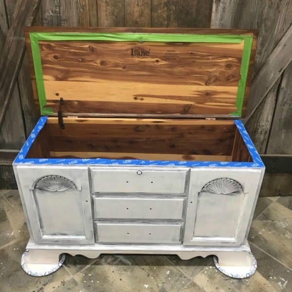 How to Give Your Lane Cedar Chest a Fabulous Farmhouse Finish