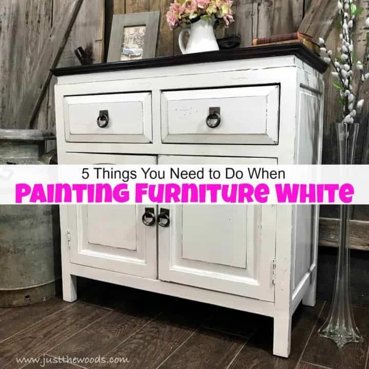 How to Stop Bleed Through Without Using Primer when Painting Furniture
