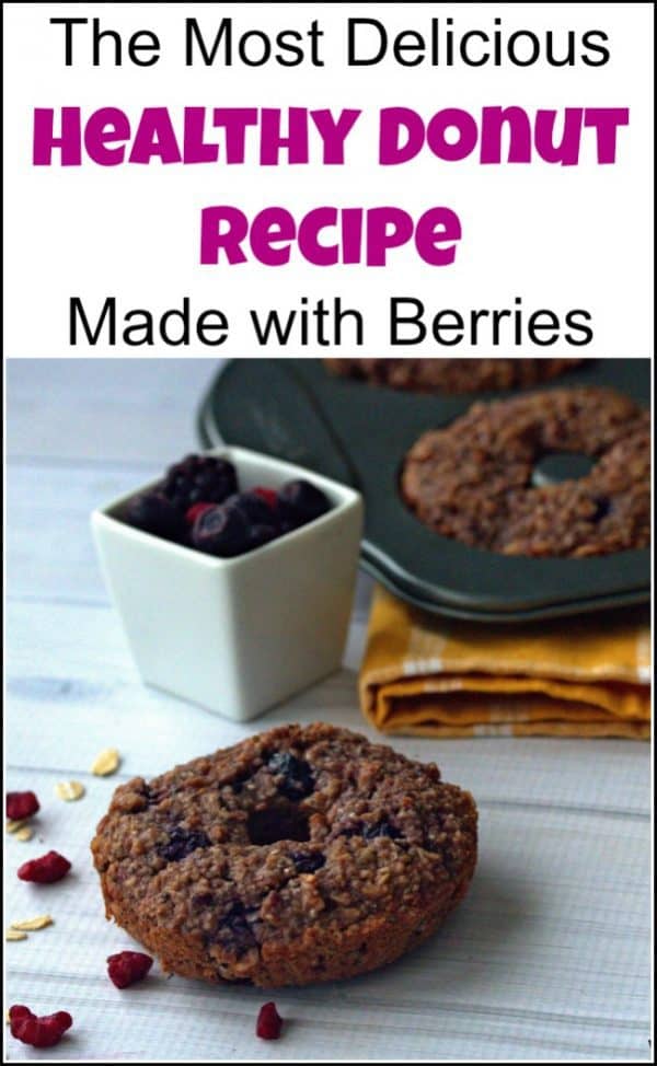 The Most Delicious Healthy Donut Recipe Made with Berries