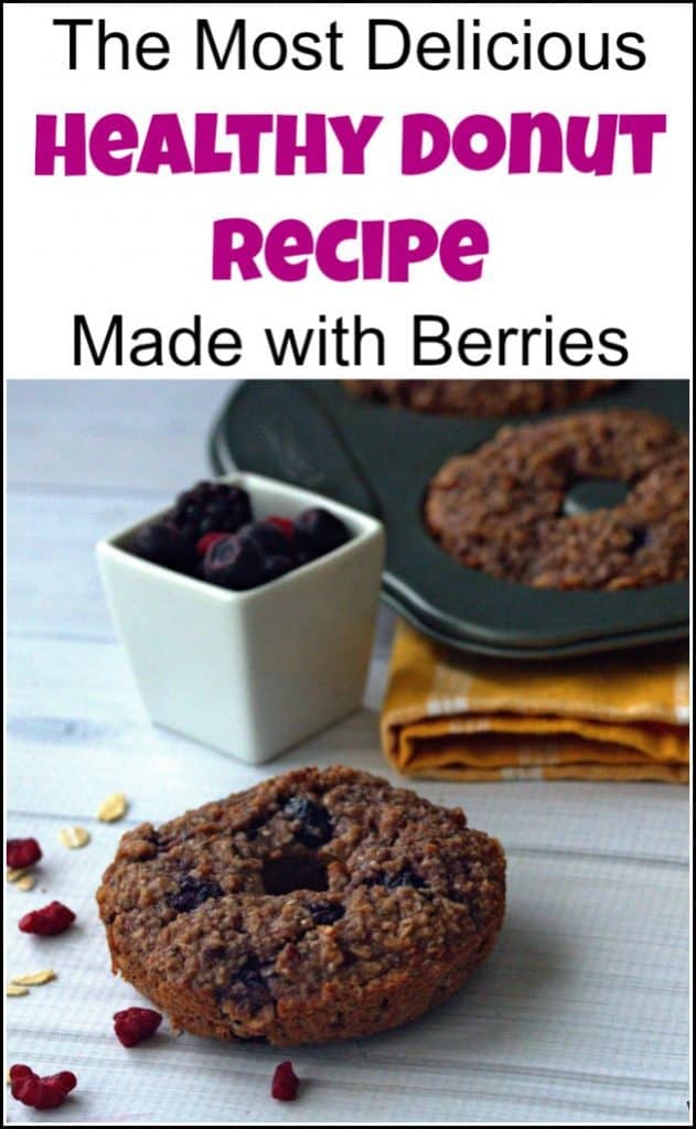 The Most Delicious Healthy Donut Recipe Made with Berries