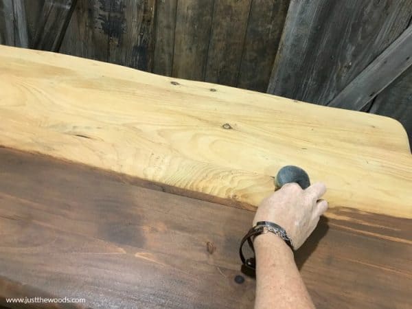 How to Refinish a Rustic Wood Coffee Table with Beautiful Results