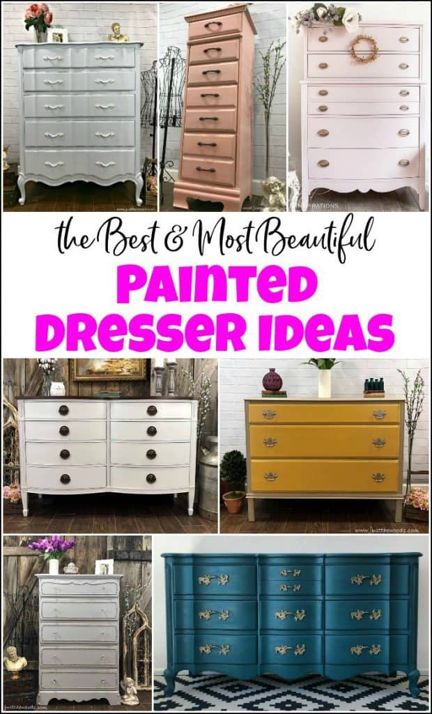 10+ Of The Best & Most Beautful Painted Dresser Ideas