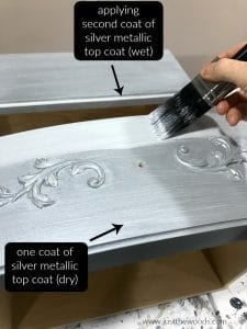 How to Paint Furniture with the Best Silver Metallic Paint