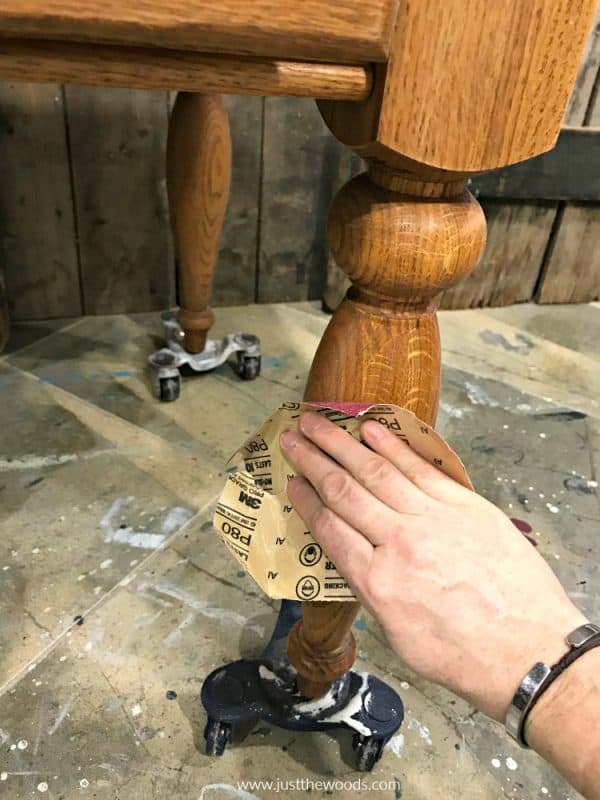 How to Apply Wood Stain for an Amazing Table Refinish