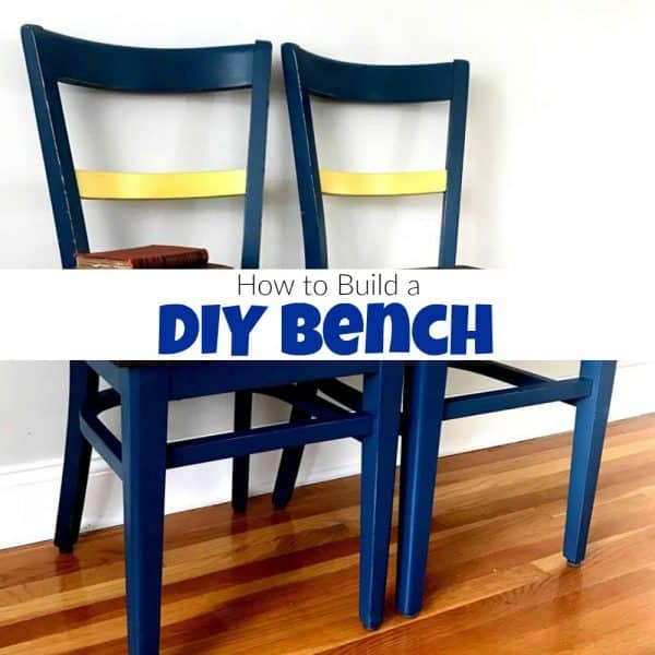 How to Make a DIY Bench from Chairs - Repurpose Project