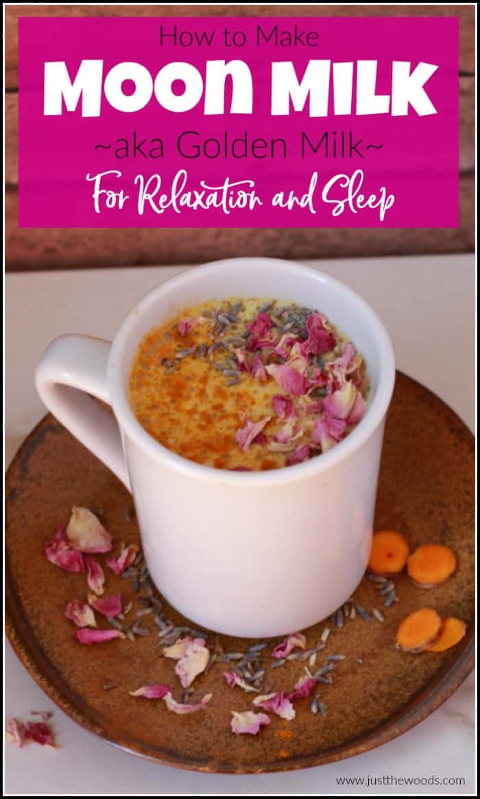 Moon Milk Recipe for Relaxation and Sleep aka Golden Milk
