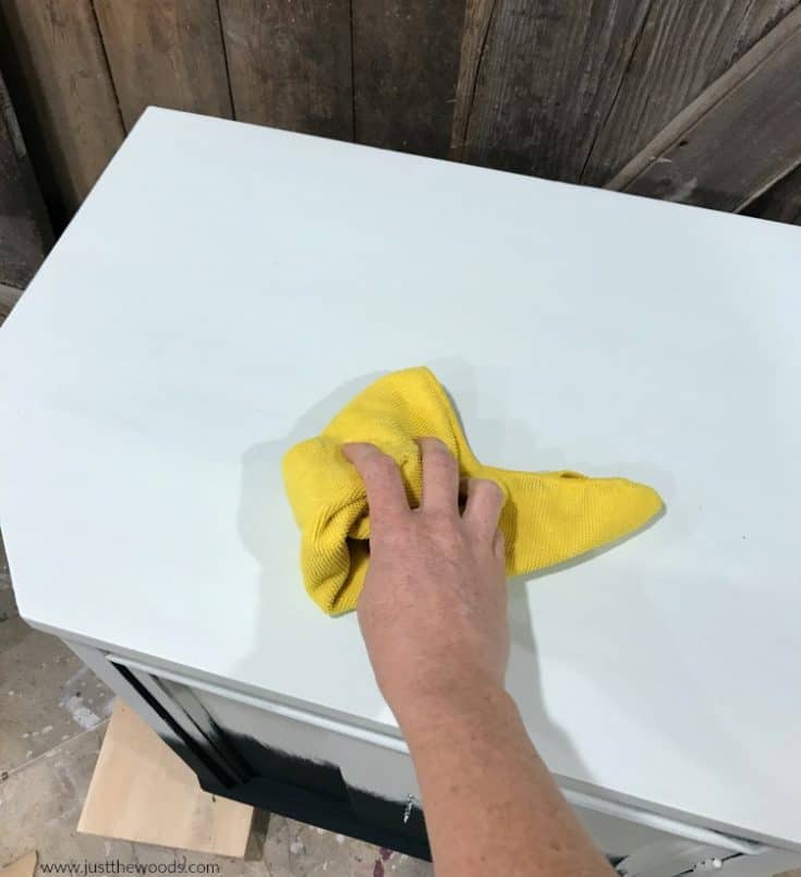 How to Paint Furniture with a Fun Boho Drippy Paint Effect