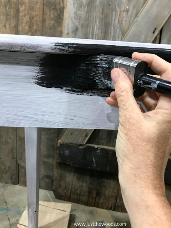 How to Paint a Table with the Best Black Furniture Paint and Stain