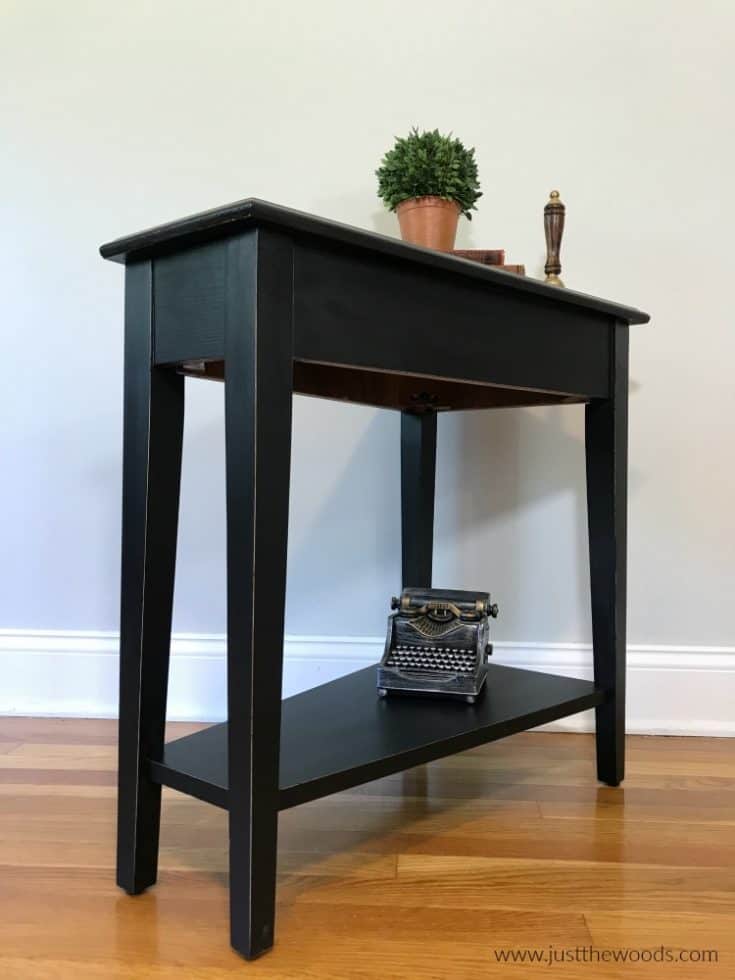 How to Paint a Table with the Best Black Furniture Paint & Stain