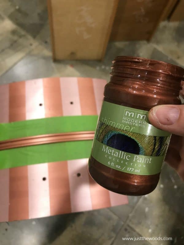 How to Paint Furniture with Modern Masters Metallic Paint
