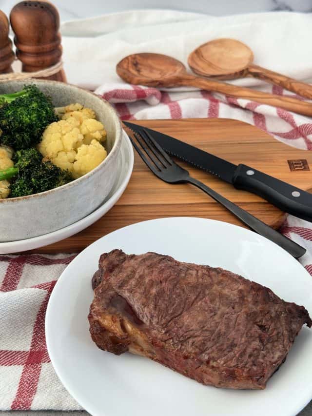 Ninja Air Fryer NY Strip Steak - Ninja Foodi Recipe