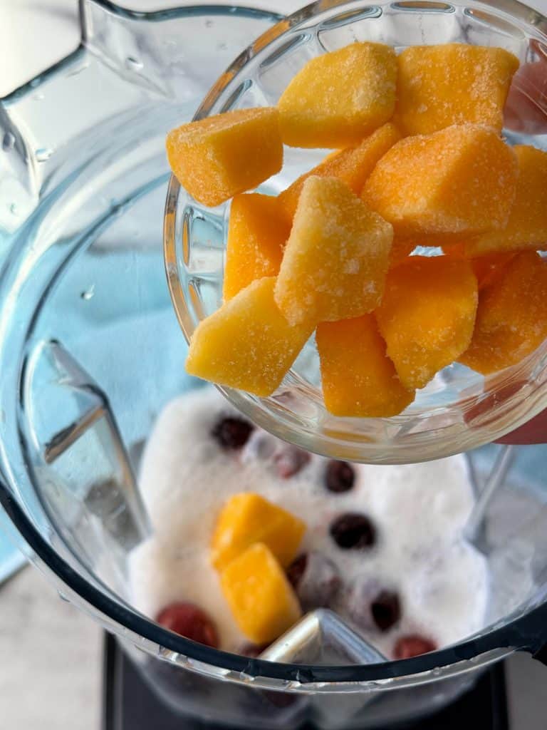 Mango Cherry Smoothie Recipe