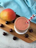 Mango Cherry Smoothie Recipe