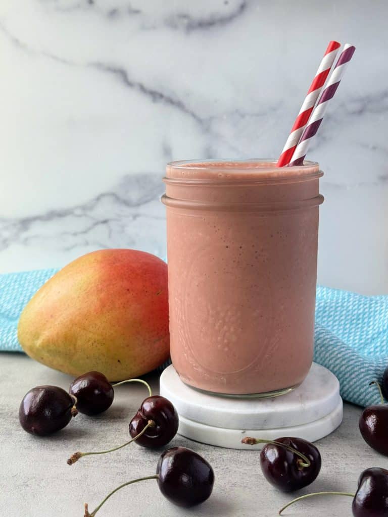 Mango Cherry Smoothie Recipe