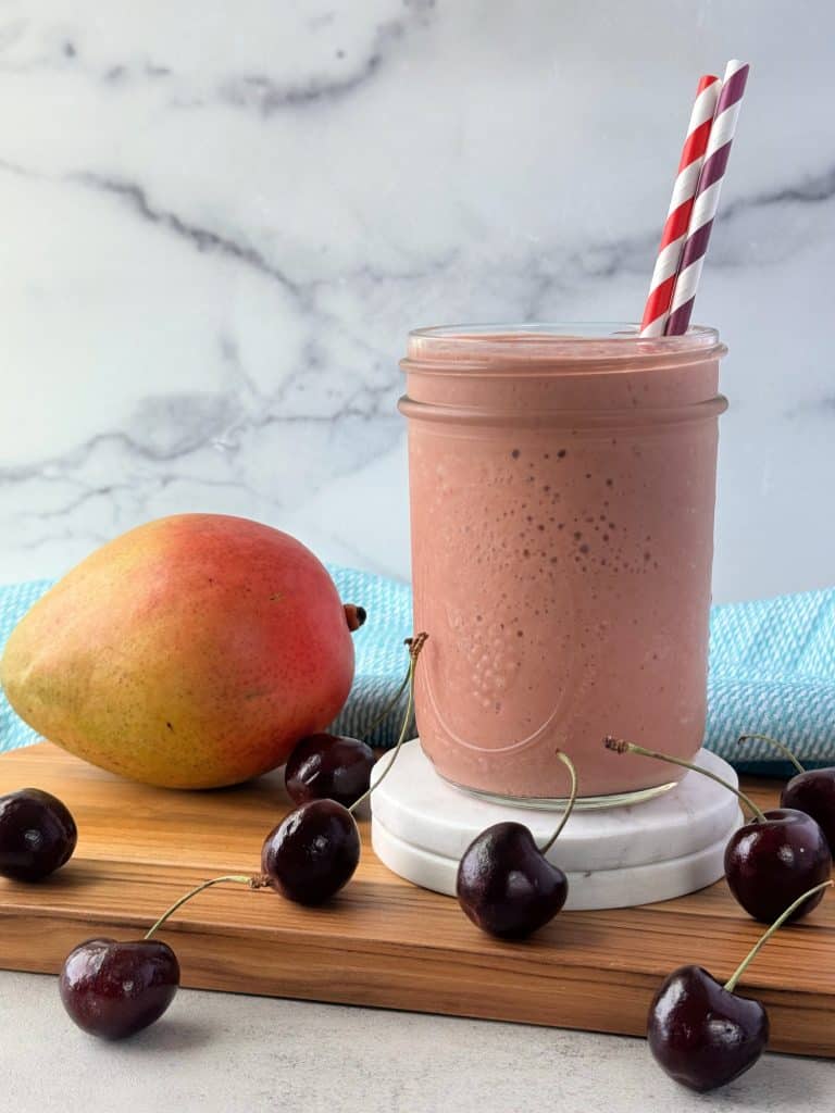 Mango Cherry Smoothie Recipe