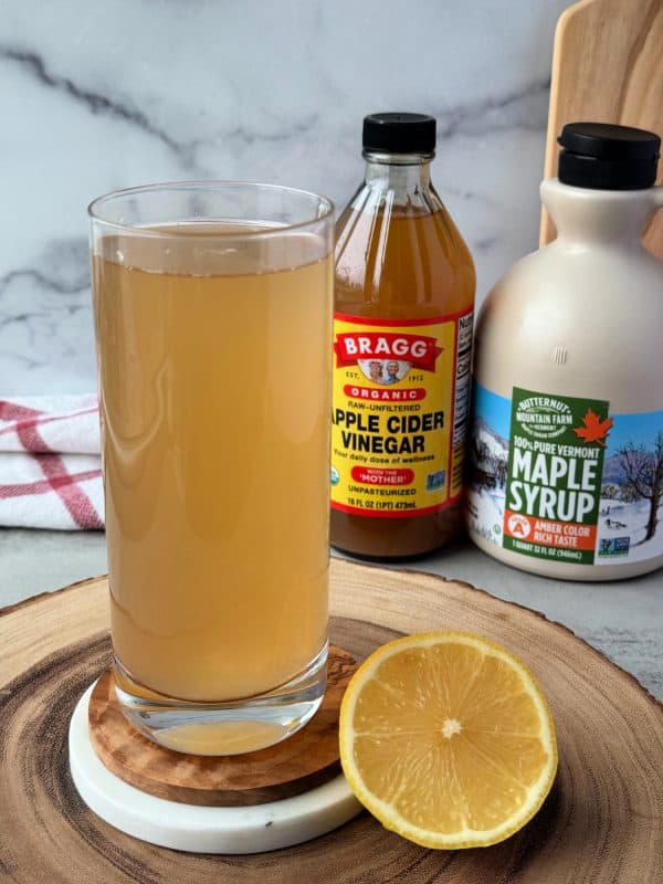 Apple Cider Vinegar Lemon Water Drink Recipe
