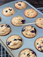 Healthy Blueberry Muffin Recipe with Lemon