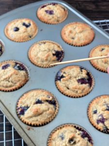 Healthy Blueberry Muffin Recipe with Lemon