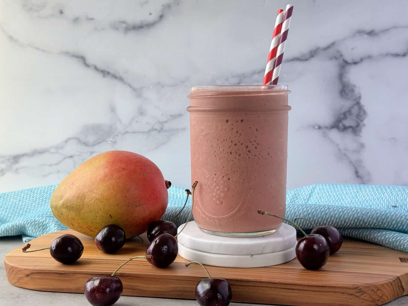 Mango Cherry Smoothie Recipe