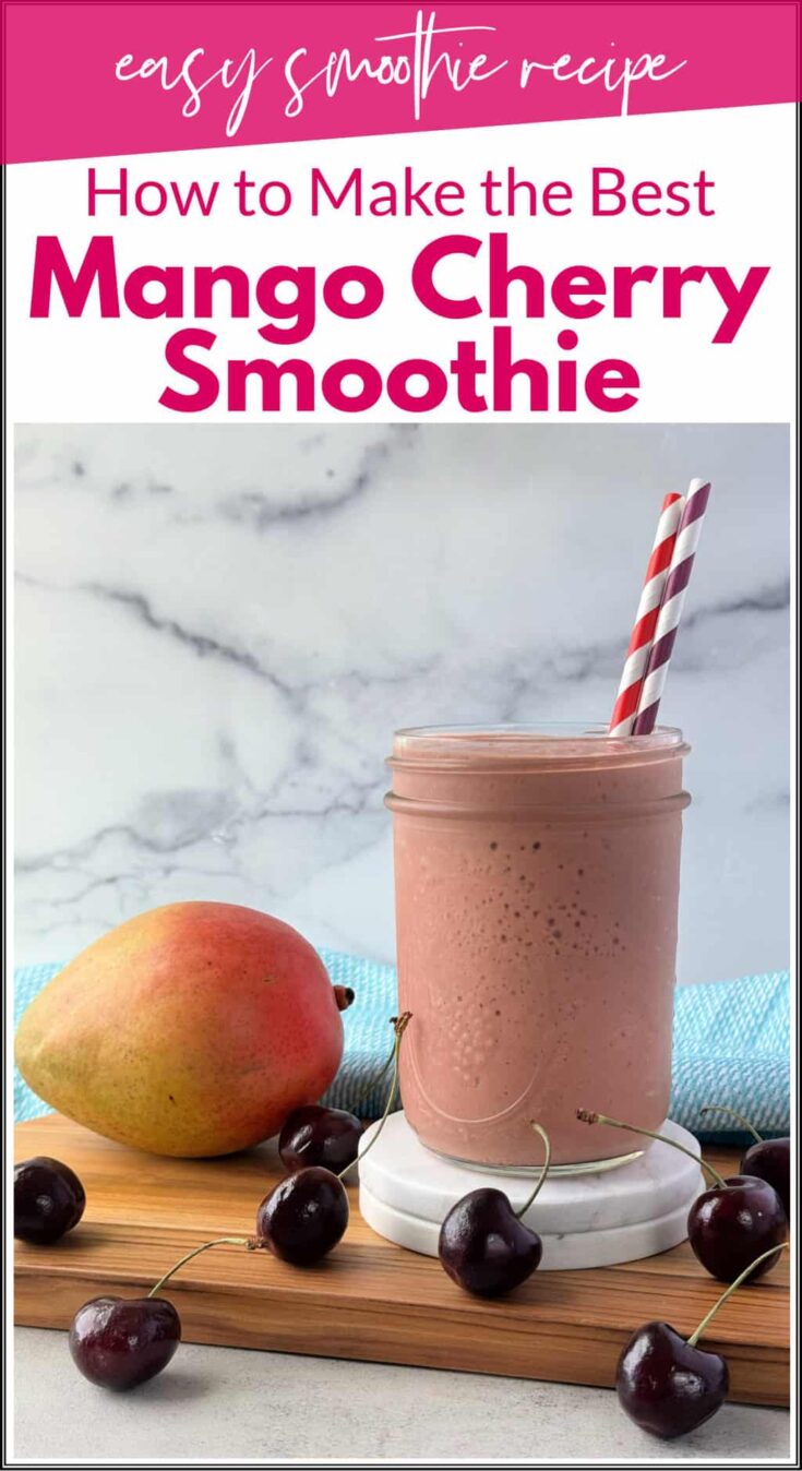 Mango Cherry Smoothie Recipe