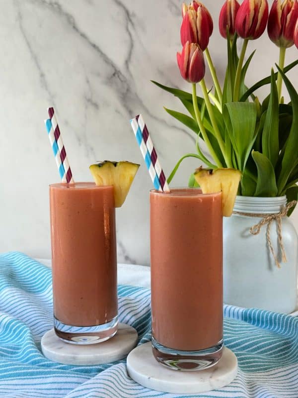 Strawberry Mango Pineapple Smoothie Recipe