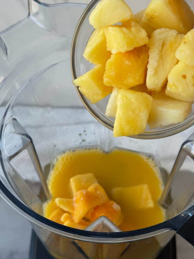 Strawberry Mango Pineapple Smoothie Recipe