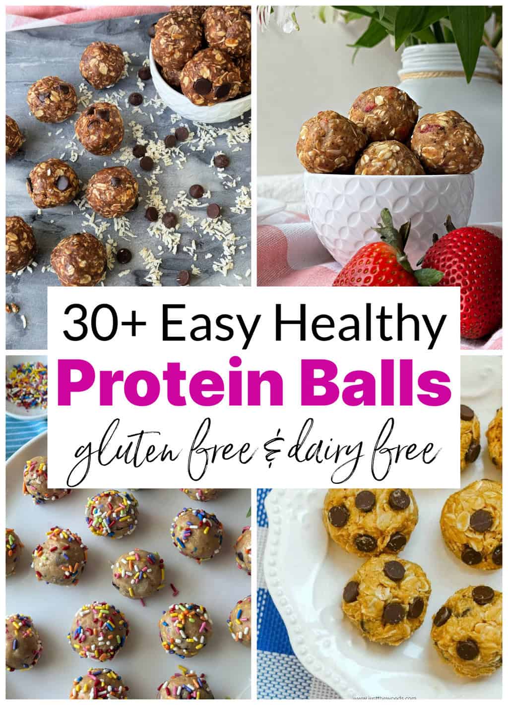 30+ Easy Healthy Protein Balls and Snack Bites
