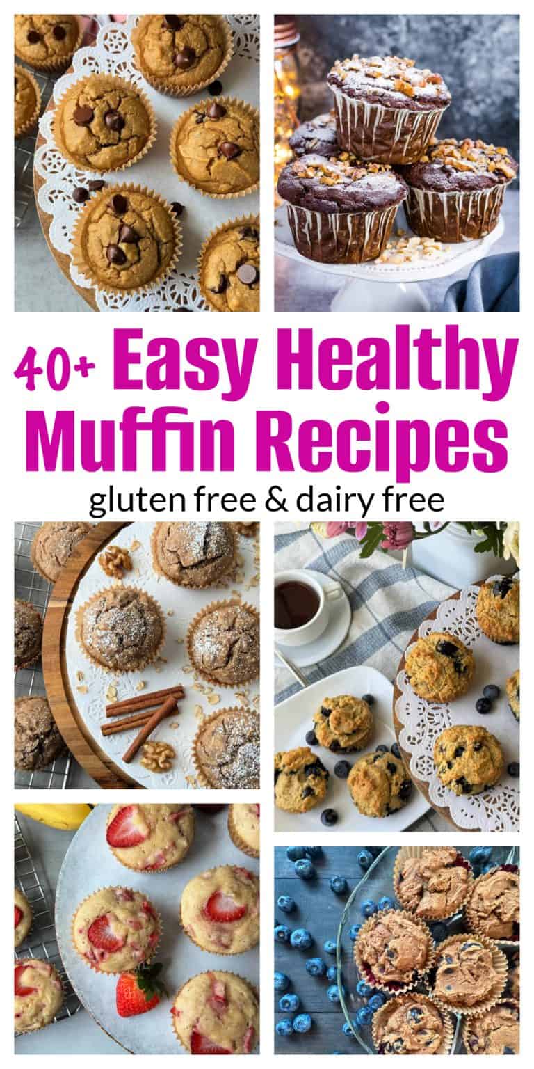 40+ Easy Healthy Muffin Recipes