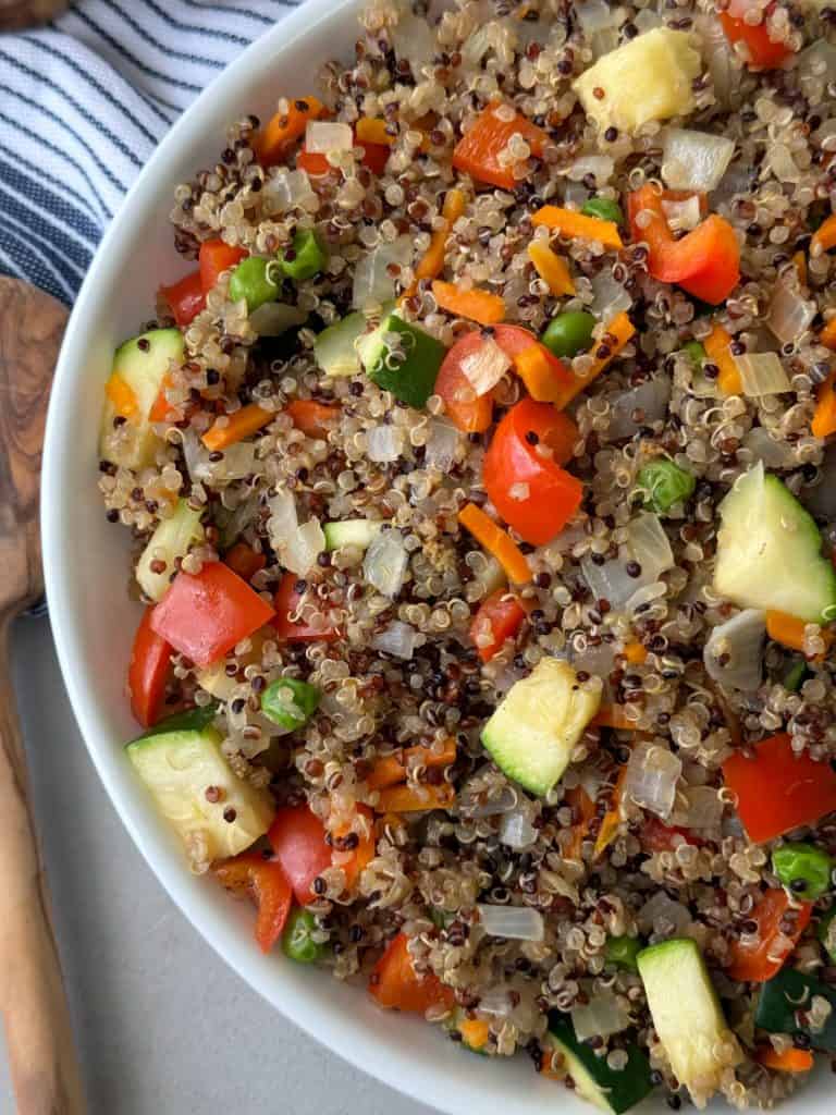 Easy Healthy Vegetable Quinoa Recipe
