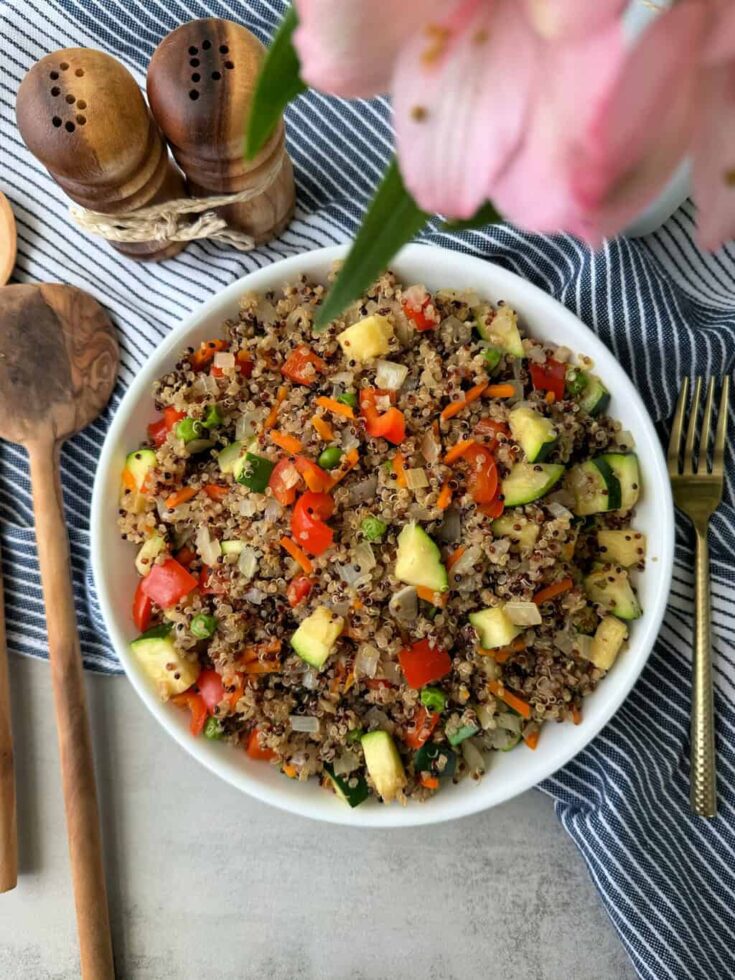 Easy Healthy Vegetable Quinoa Recipe